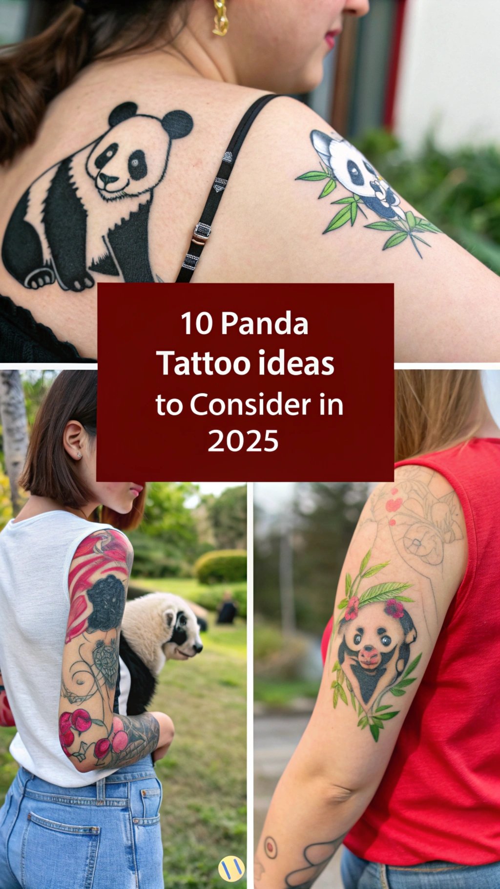 10 Panda Tattoo Ideas to Consider in 2025 - Beauty Inspo